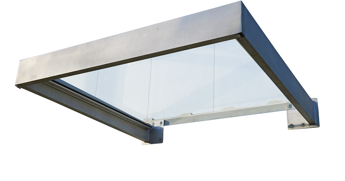 Canopies: perfect protection for your entrance area