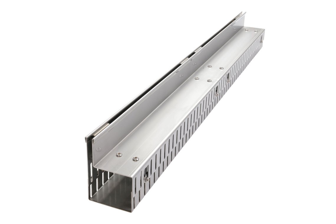 Schlitzrinne „Lamina“ höhenverstellbar aus Edelstahl